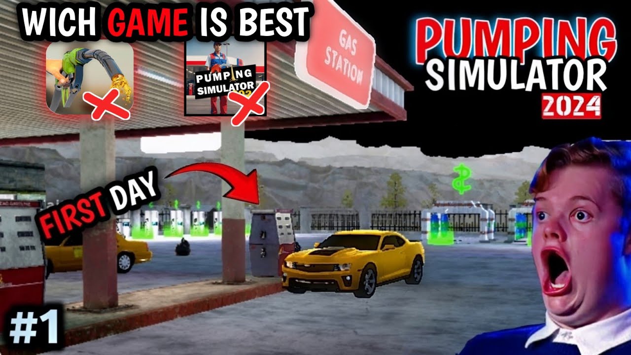 My New Gas station ⛽ || Pumping Simulator Android Gameplay #1 - YouTube