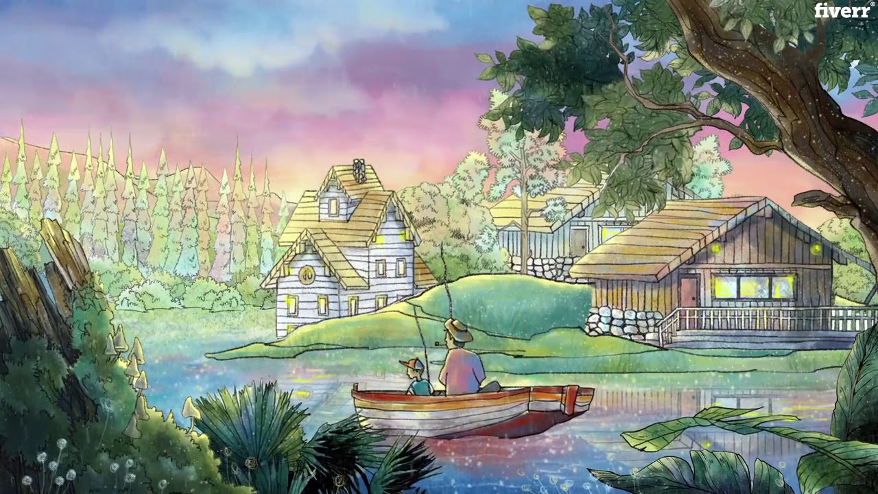 Create children book illustration - Best Illustration service - YouTube