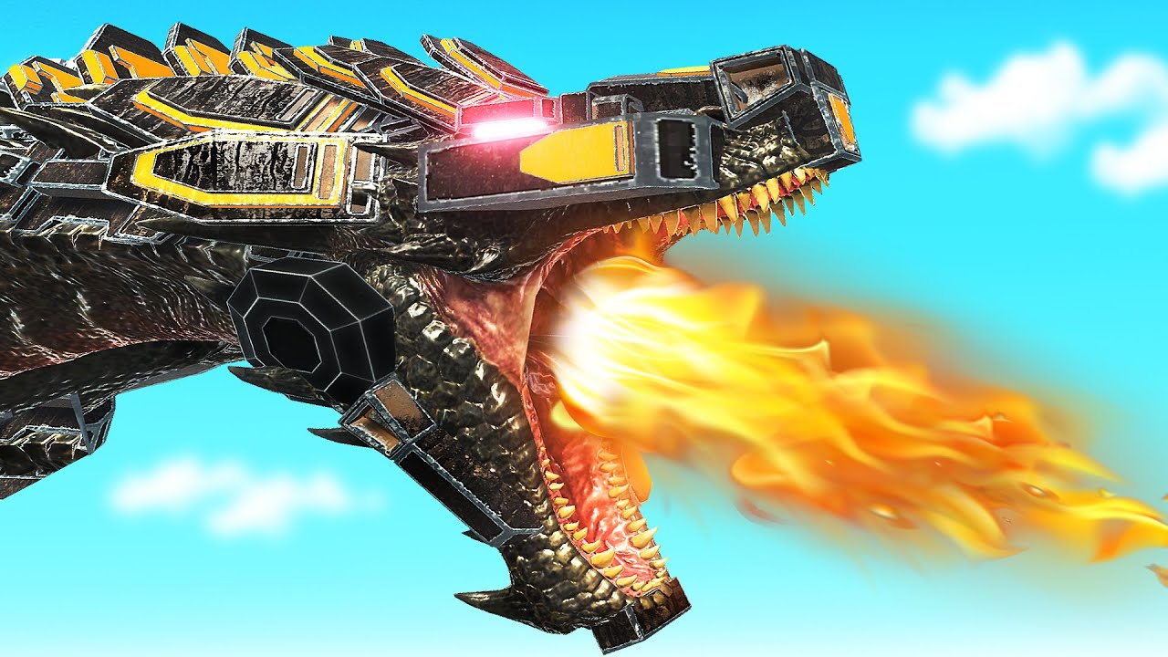 NEW Insane MECH DRAGON is Beyond What We've Seen in Animal Revolt ...