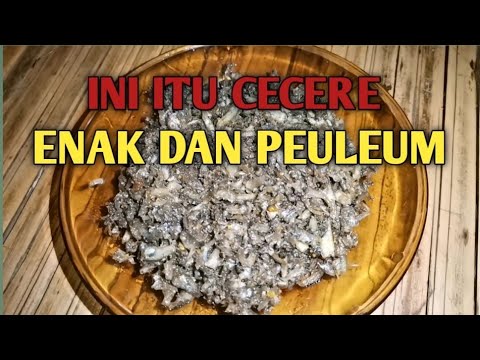 Masak ikan kecil atou cecere genot asli dari sawah - YouTube