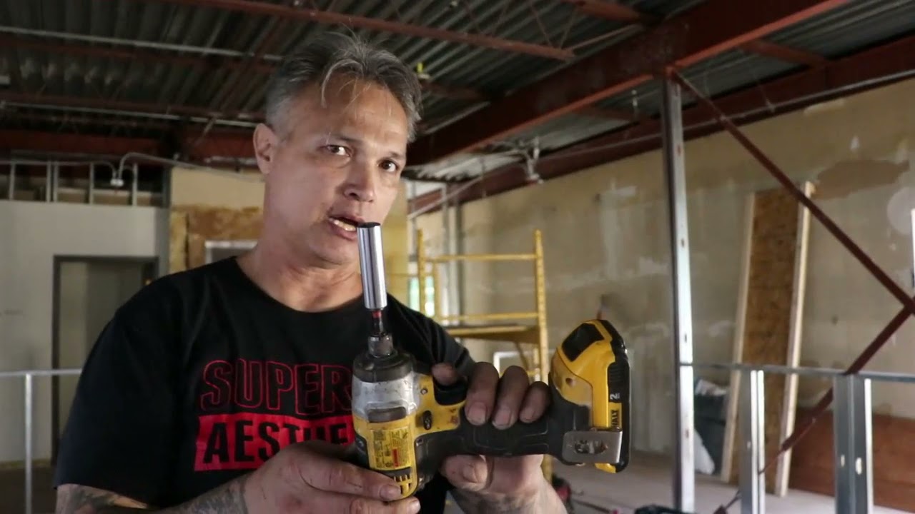 Pony wall post installation. Fast and easy. - YouTube