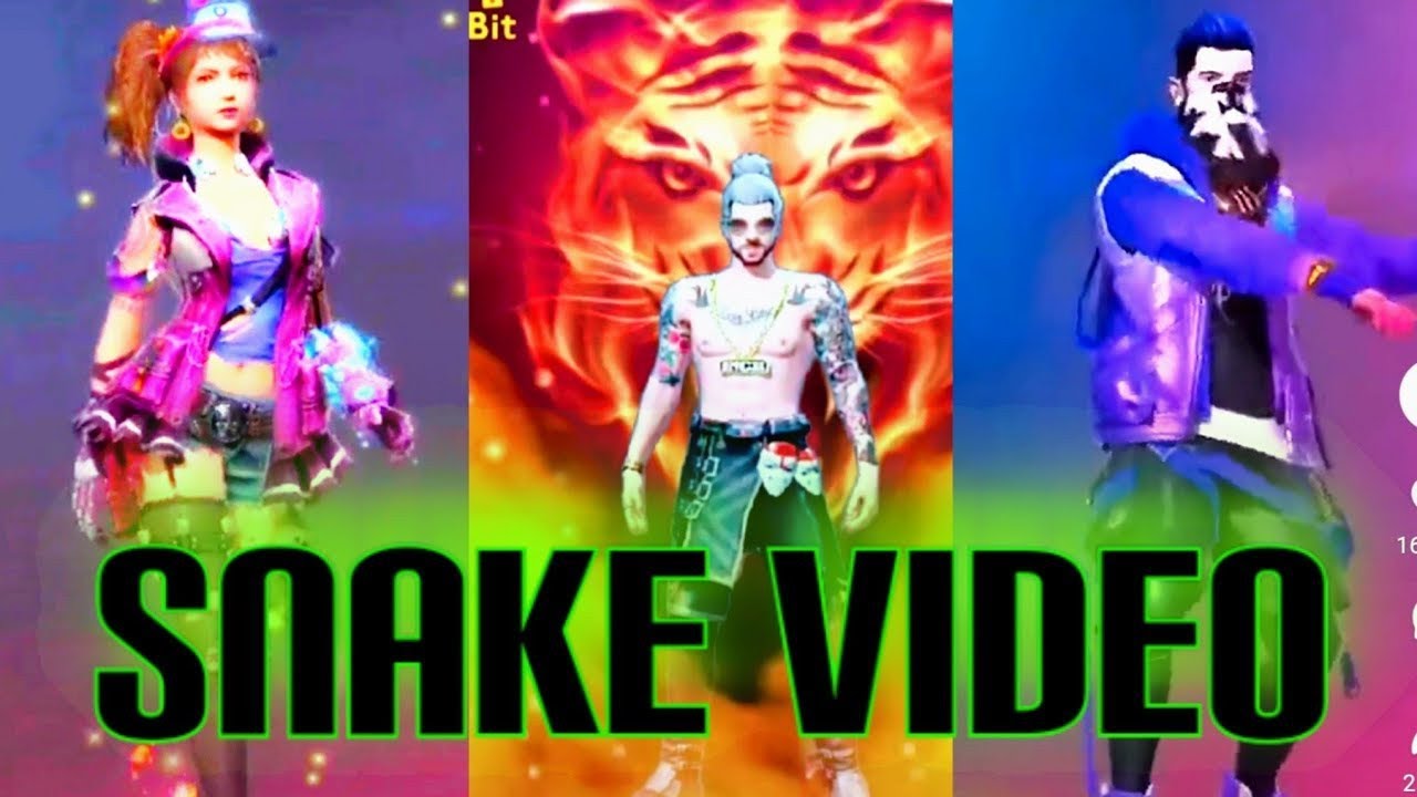 free fire snake video free fire lovers😍 - YouTube