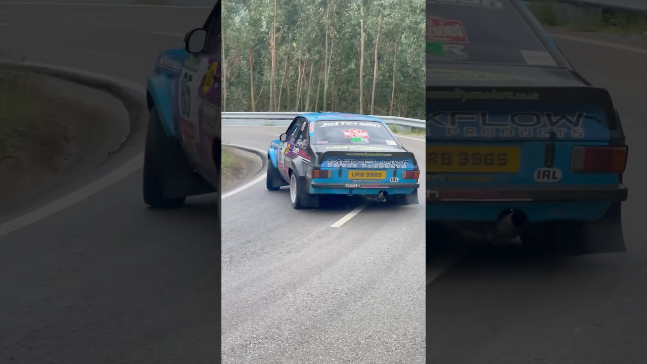 🧤 Frank Kelly 📒 Lauren Kelly - Ford Escort MK2 | Rally Legends Luso ...