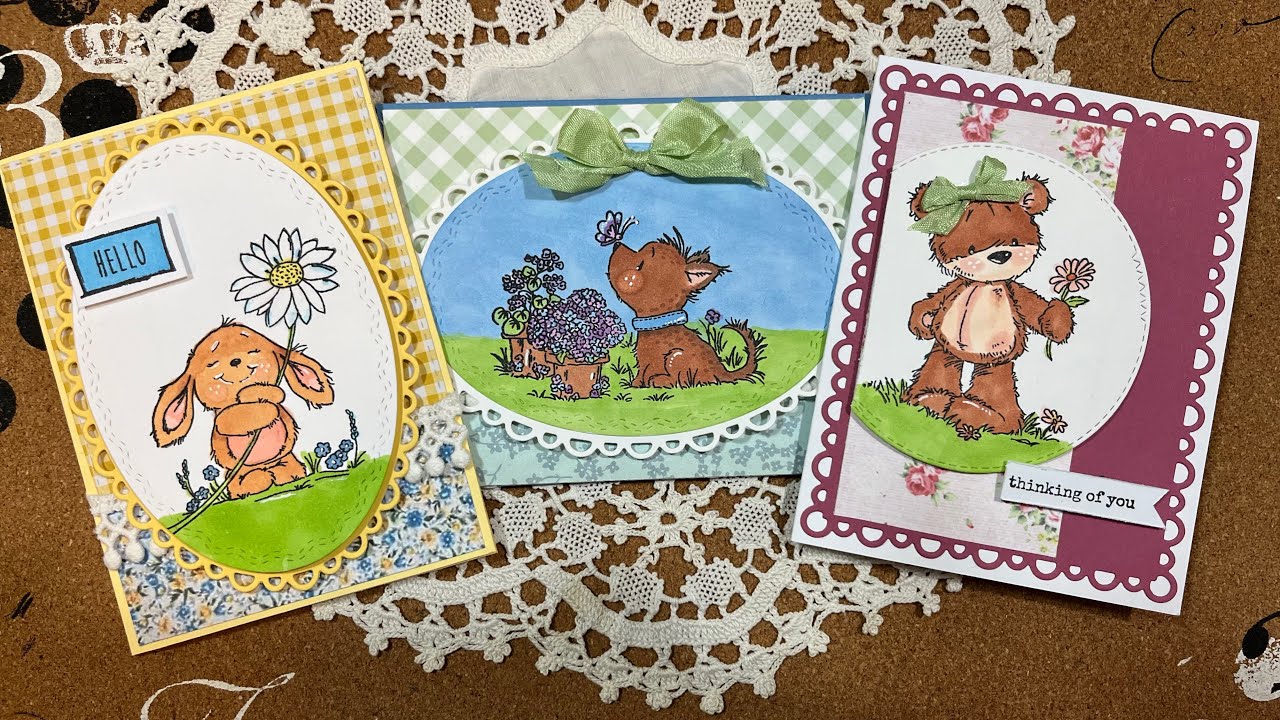 Saturday Morning Makes Ep18-2024 : cards using new Lili of the Valley ...