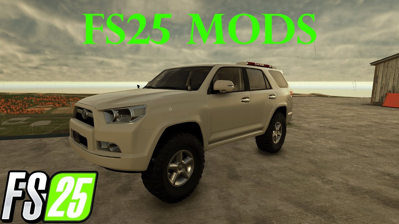 LIVE! FS25 MODS: PORSCHE | 4RUNNER | NEW MODS - YouTube