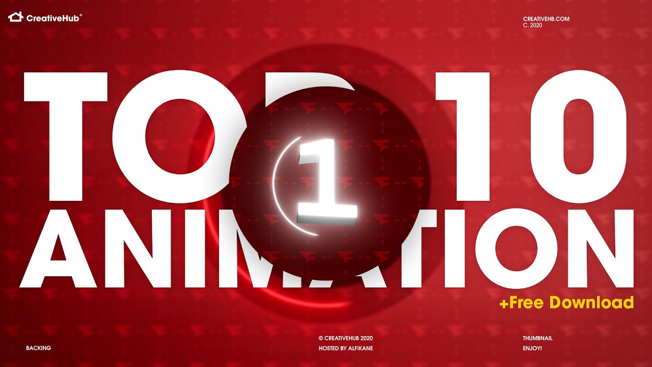 How to make a TOP 10 Countdown Animation In After Effects | CreativeHub ...