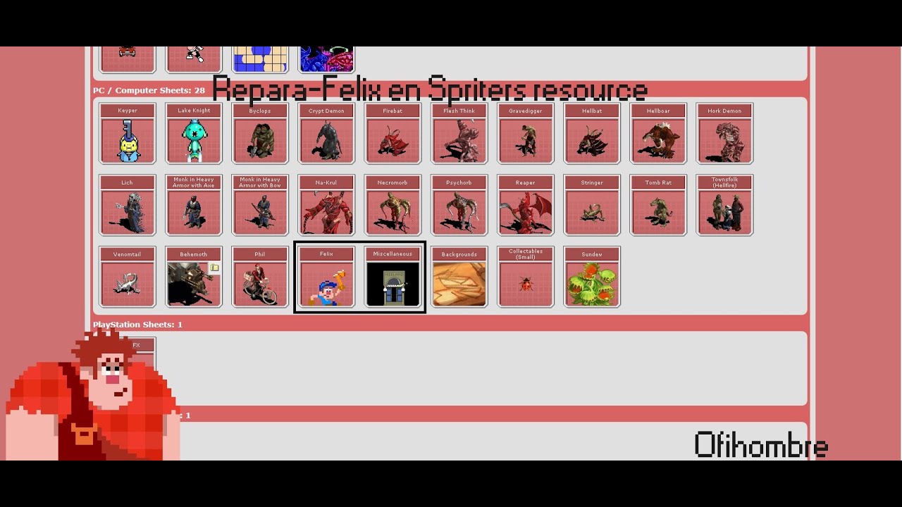 Repara-Felix en Spriters Resource - YouTube