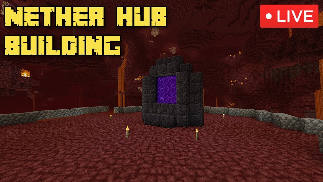 🔴 Adding A Nether Hub To My 15 Years Old Forever World 🔴 - YouTube