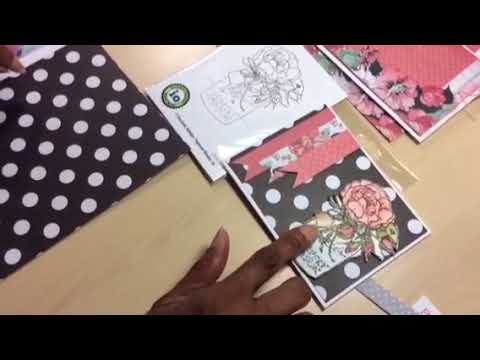 Paper Crafters Muse August 2017 Card Kit - YouTube