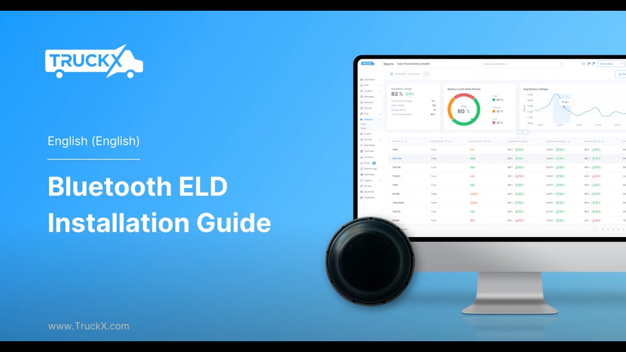 ELD Installation: How to Install TruckX Bluetooth ELD | Electronic Logging Device Guide - YouTube