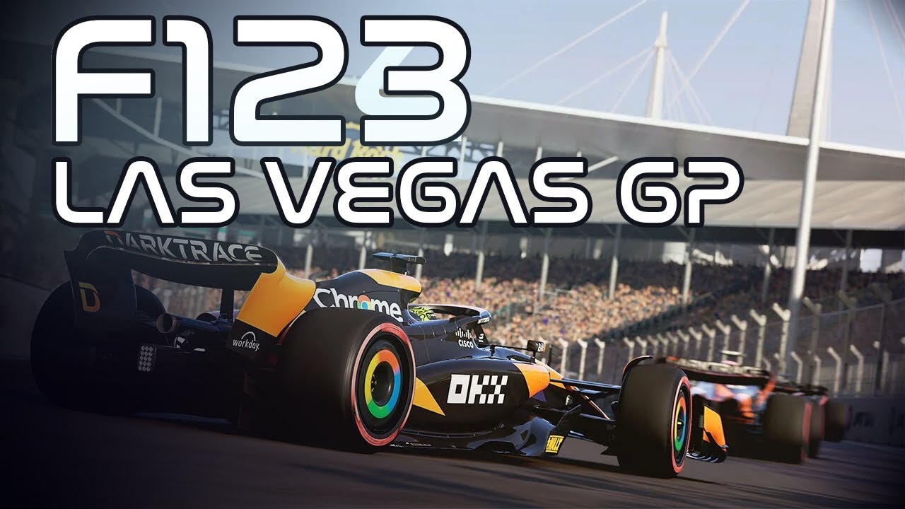 F123 Game on Las Vegas GP - YouTube