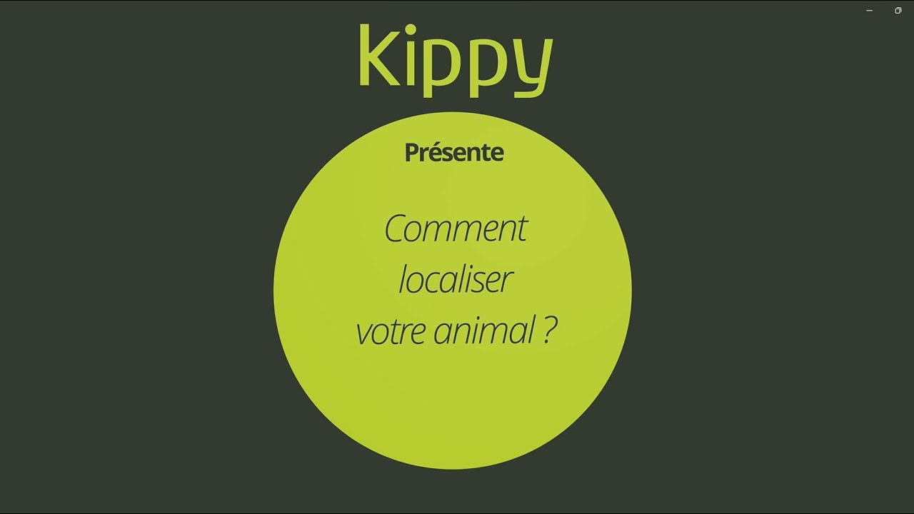 Kippy CAT - Comment localiser son animal - YouTube
