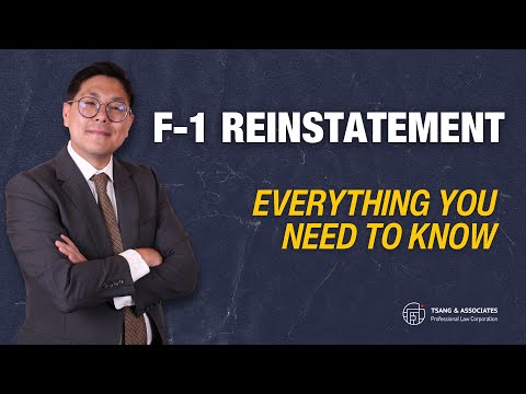 F-1 Reinstatement: Your 3 Options