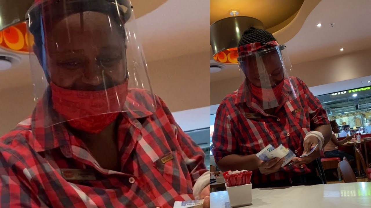 Surprising a Waitress With a Big Tip, Heartwarming Moment! - YouTube