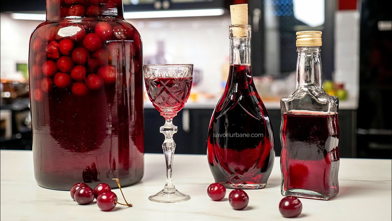 Vișinată de casă - cea mai bună rețetă veche de lichior de vișine ...