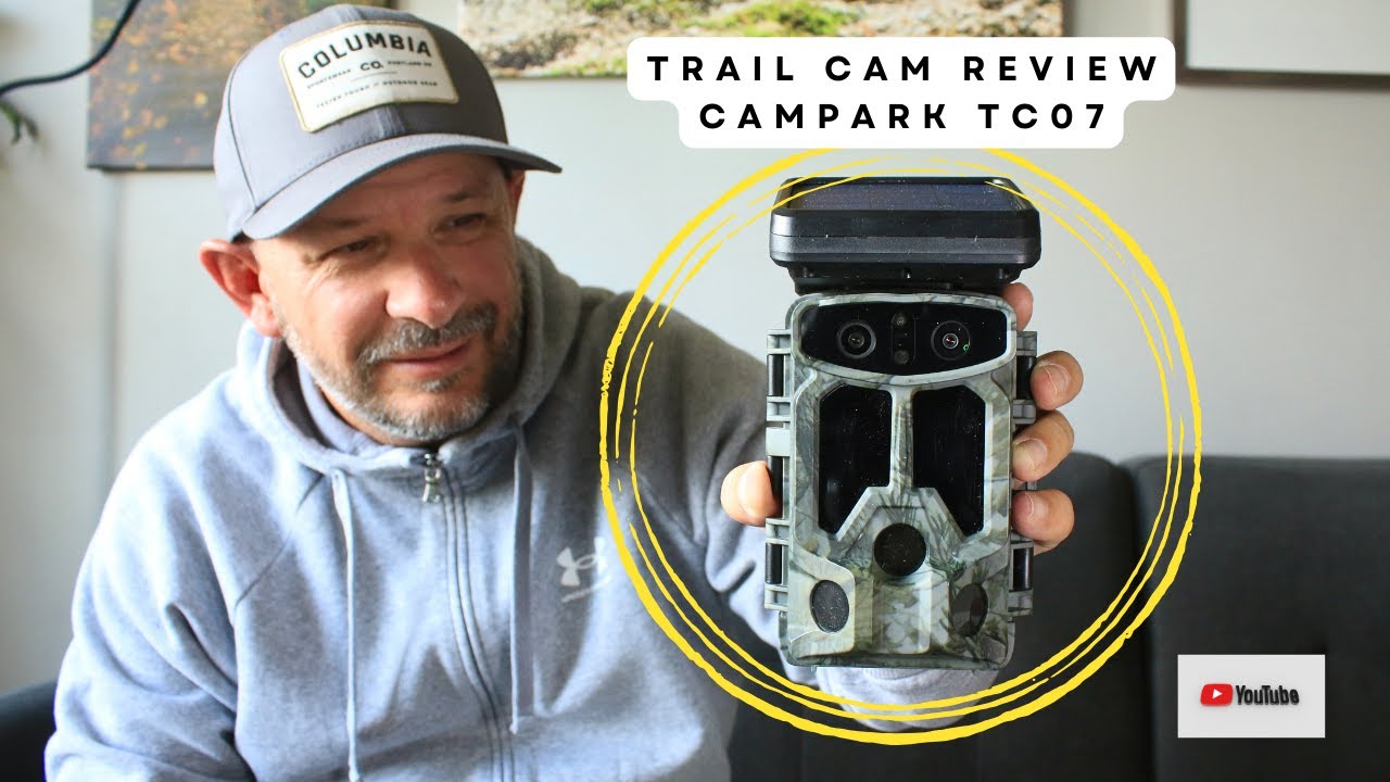 Trail Cam Review | Campark TC07 (Solar Power Dual Lens!) - YouTube