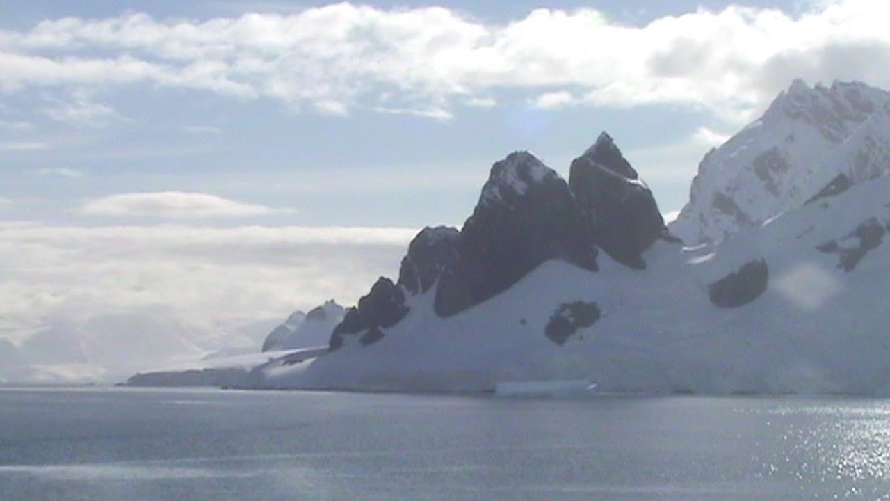Antarctica 18: more stark Antarctic glacial landscapes of white, black ...
