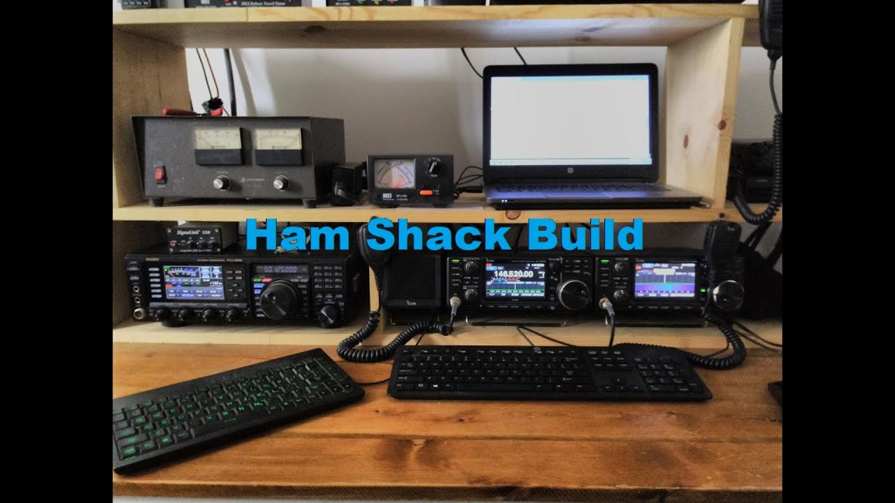 Ham Shack Build - YouTube