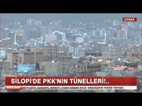 Silopi'de pkk nın Tünelleri