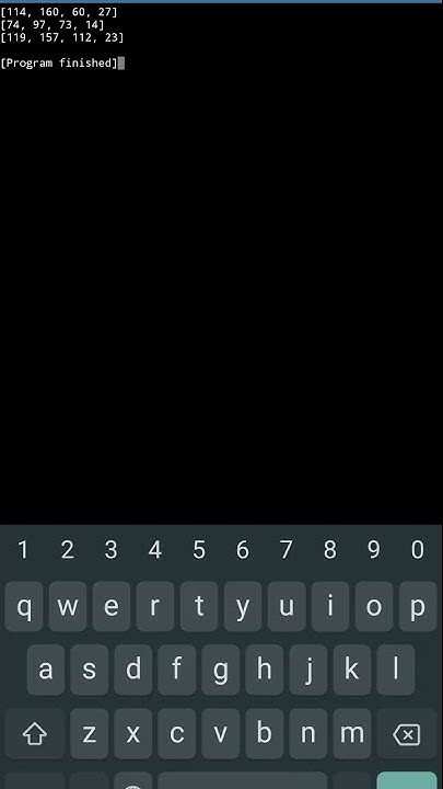 Multiply two Matrix|how to multiply two Matrix#python#coding - YouTube