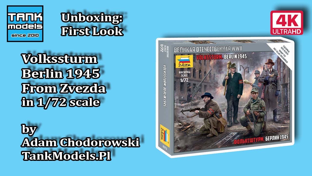 Unboxing #70 - Volkssturm, Berlin 1945 - Zvezda 6272 - YouTube