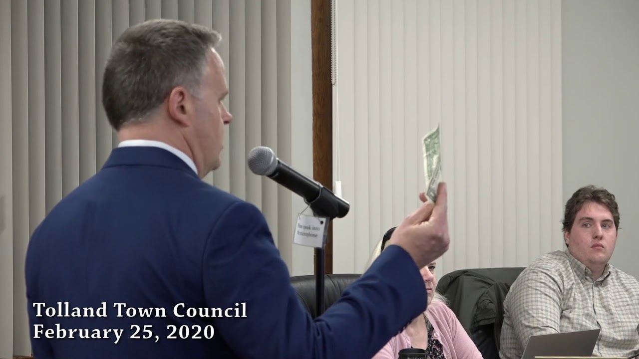 Tolland Town Council 2.25.20 - YouTube