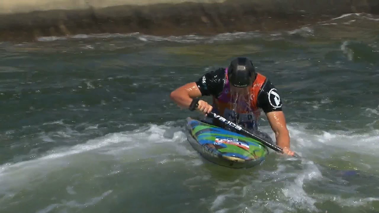 Oliver Puchner, New Zealand - Men's Canoe Heats / 2025 ICF Canoe Slalom ...
