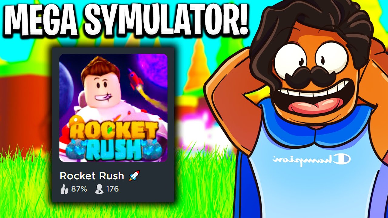 TEN SYMULATOR POWINIEN MIEĆ 1000000 GRACZY w Rocket Rush Roblox - YouTube