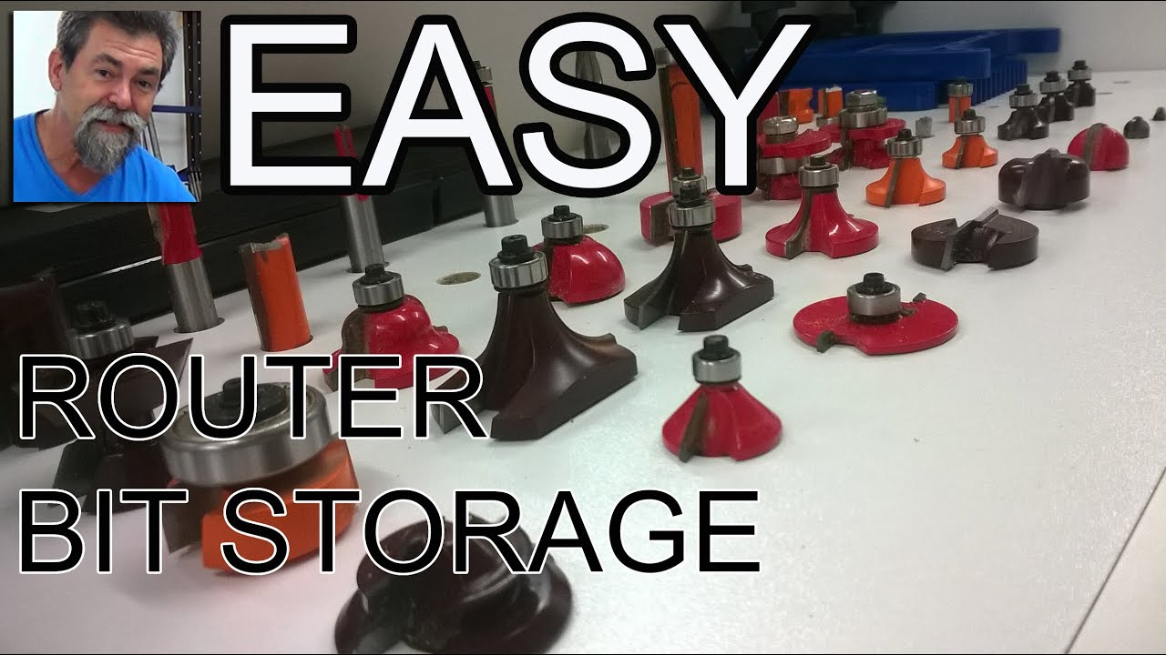 Router Bits | Organisation | DIY | How To | Dave Stanton - YouTube