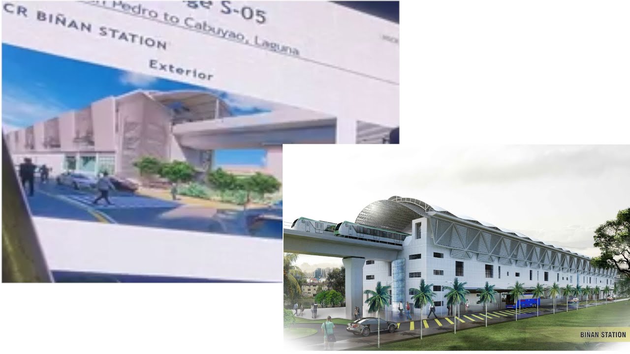 NSCR South Commuter - CP S-05 - Biñan Station / Alignment Overview ...