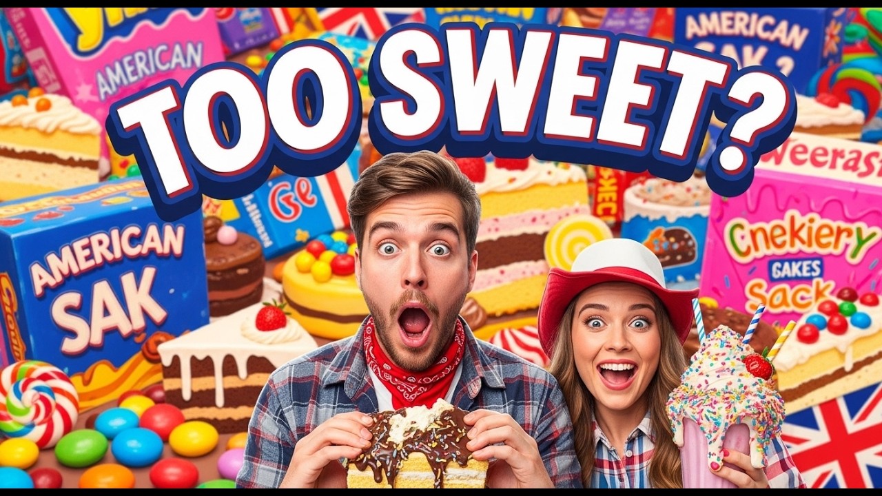 British Rednecks Try American Cake Snacks for the First Time! - YouTube