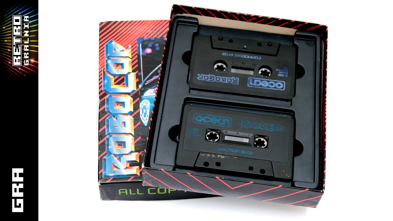 RoboCop - Gramy na Spectrumie - ZX Spectrum 128K +2 - Gameplay (RG#159 ...