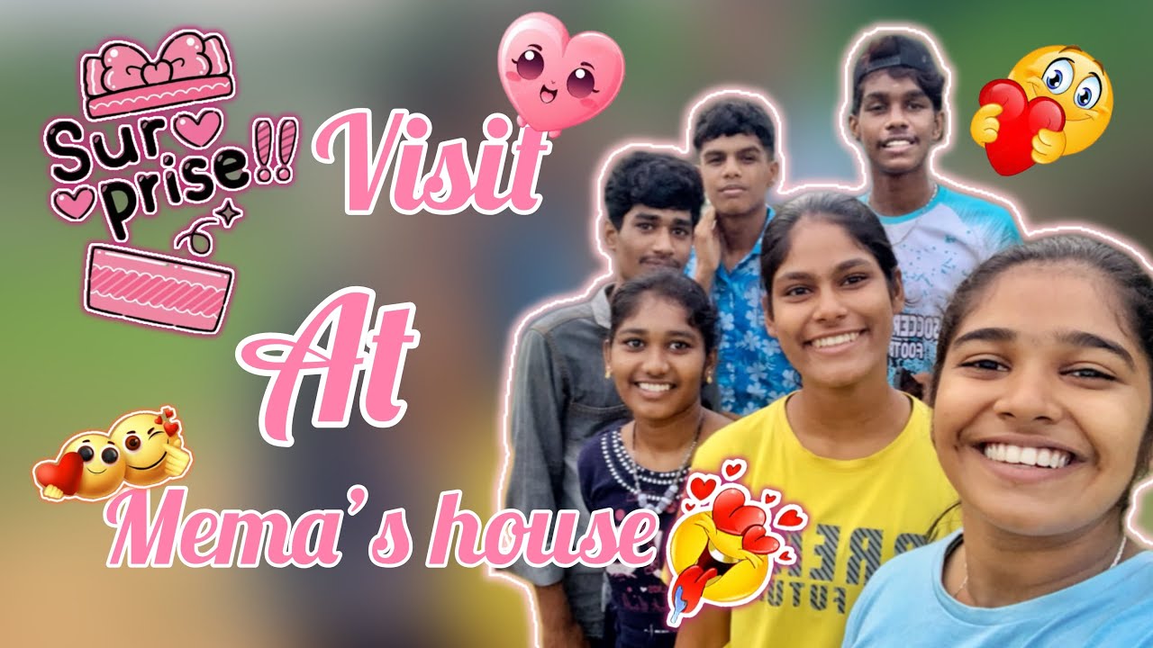 Surprise visit to mema’s house🤩#palakkad #trending #celebrity #love # ...