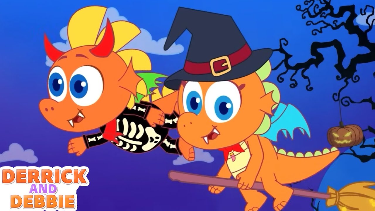 This Is How We Fly on a Spooky Halloween Night 🧙‍♀️ | Kids Songs ...