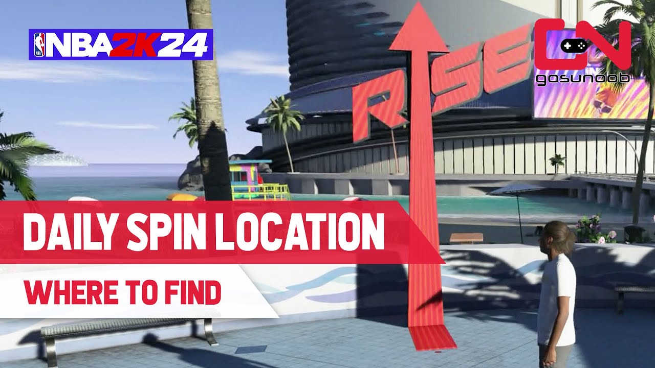 Where to Find Daily Spin Next Gen in NBA 2K24 - YouTube