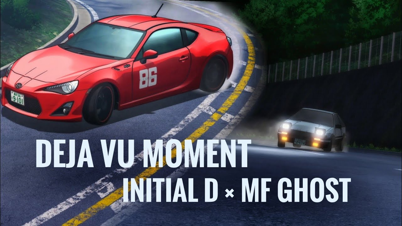 MF Ghost x Initial D - Deja Vu moment - YouTube