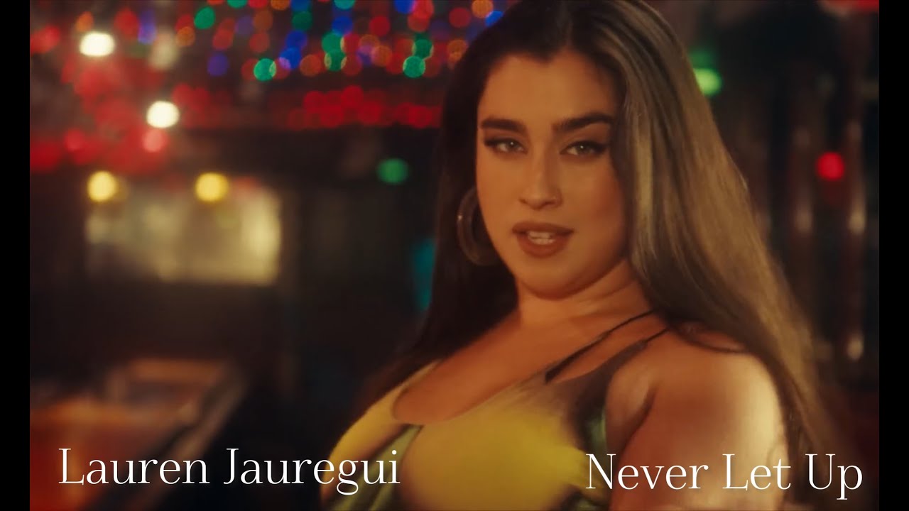 Lauren Jauregui - Never Let Up (Official Visualizer) - YouTube