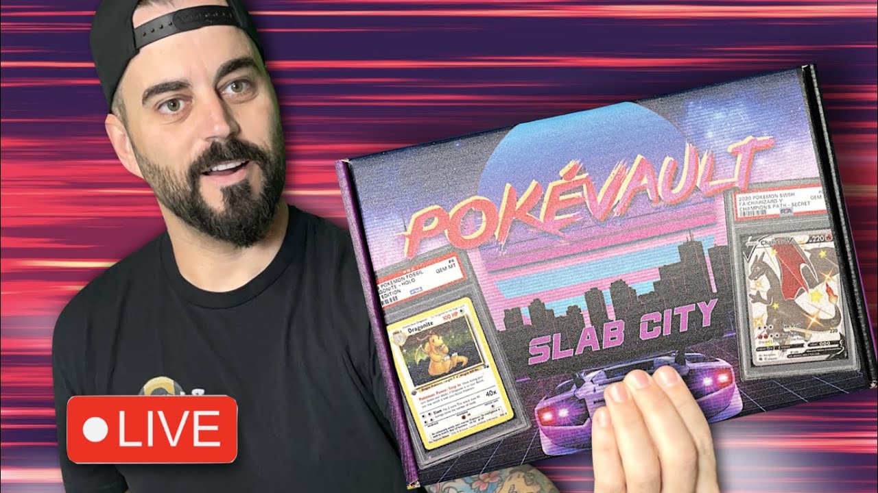 SLAB CITY BOX DROP! - Poke Vault Live - YouTube