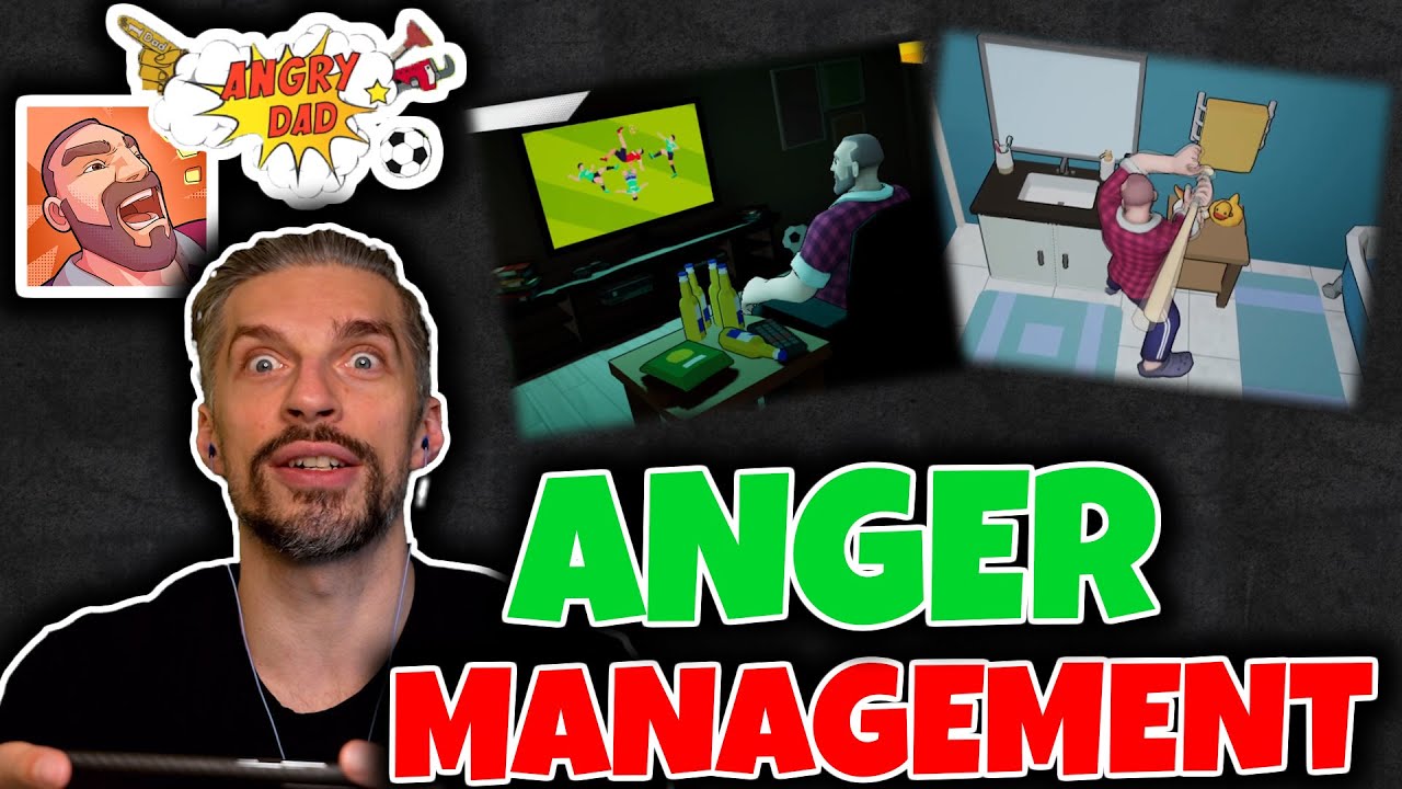 ANGRY DAD - Keep calm and watch TV [First Impressions] Gameplay - YouTube