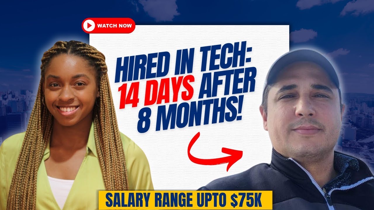 How He LANDED a Job in 14 Days | $75K Salary - YouTube