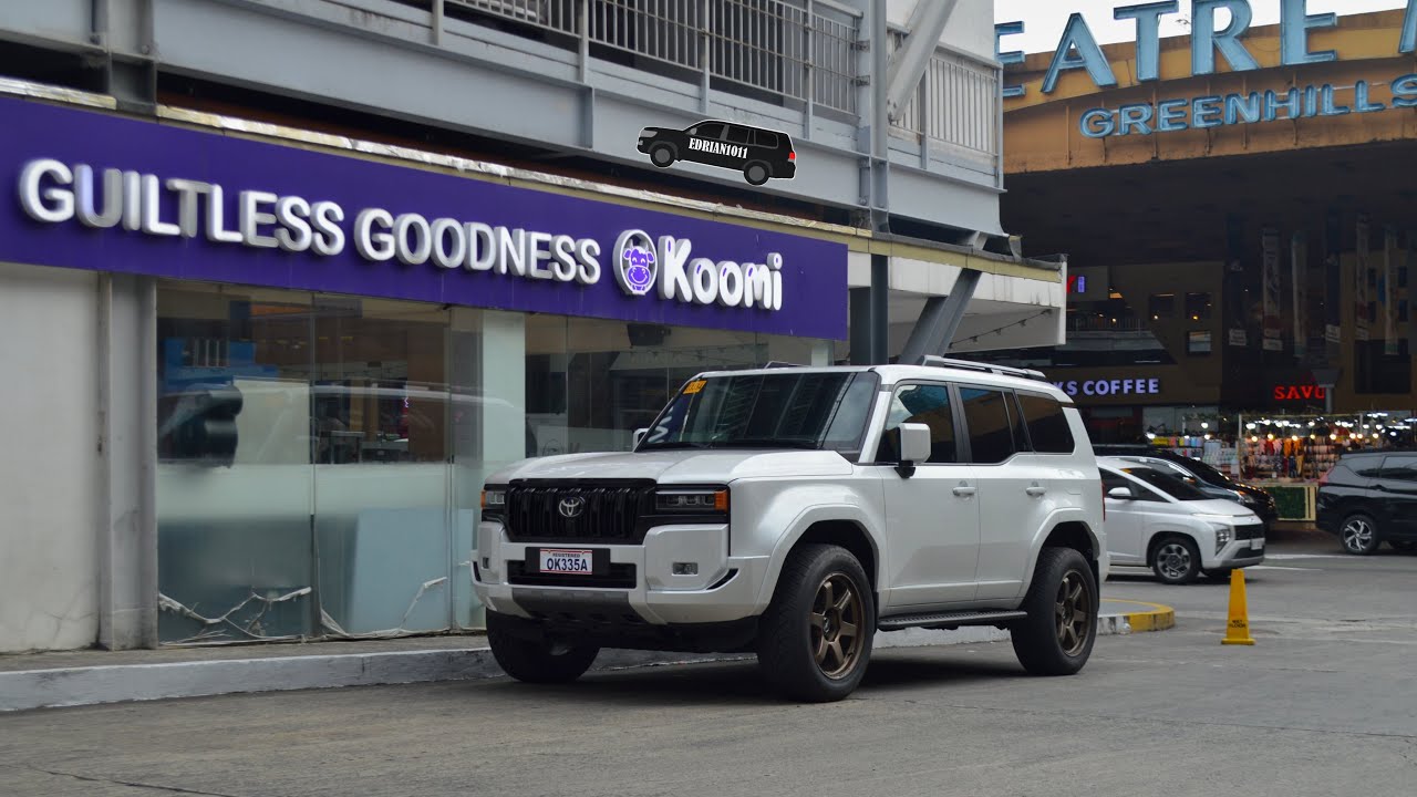 ALL-NEW Toyota Land Cruiser Prado (J250) spotted! - YouTube