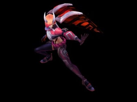 Inkshadow Kai'Sa (Ruby) Chroma - League of Legends - YouTube