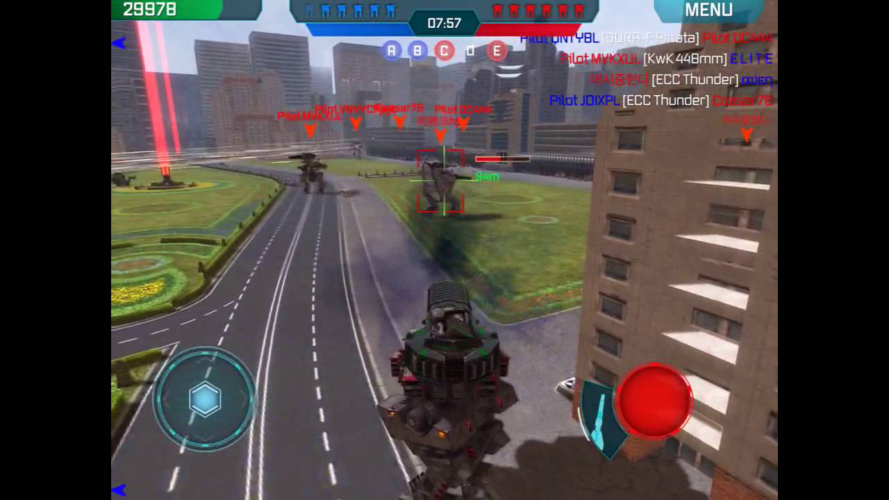 War Robots Schutze gameplay: ECC Thunder - YouTube