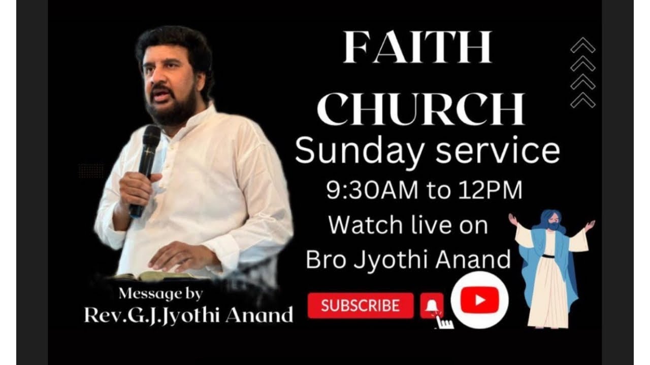 ll Faith Church SUNDAY WORSHIP ll Pas.Jyothi Anand Garu ll ...