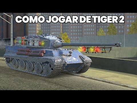 HOW TO PLAY THE TIGER II (with E 75 bonus) | WoT Blitz