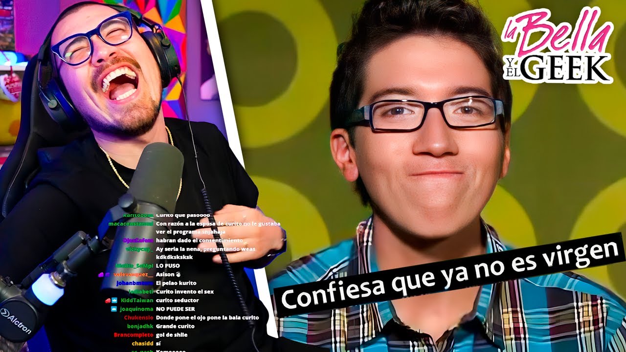 REACCIONANDO A "LA BELLA Y EL GEEK" CAP 7 - CURITO QUÉ HICISTE - YouTube