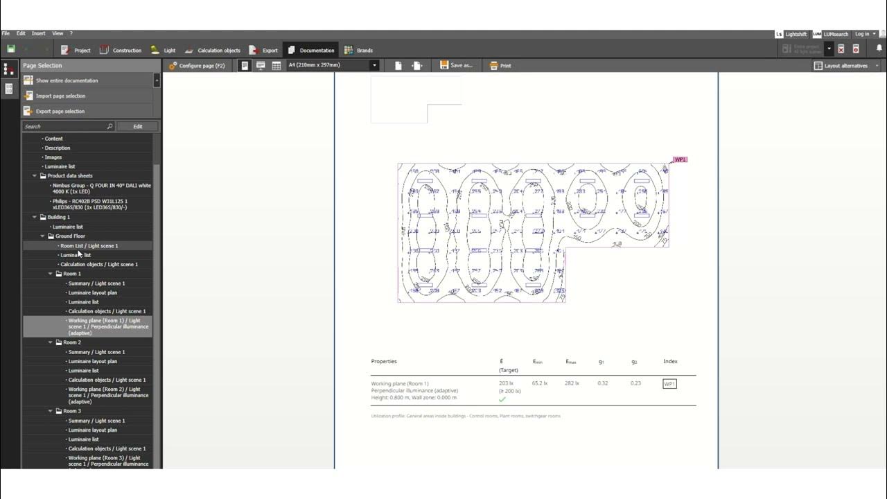 [#12] DIALUX Evo Software - Indoor Lighting Calculation Report ...