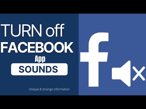 HOW TO TURN OFF FACEBOOK APP SOUND 2022 | turn off like button SOUND - YouTube