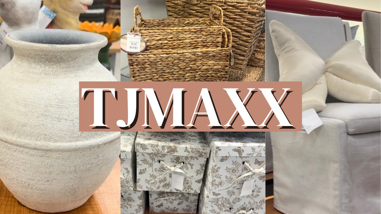 TJMAXX NEW HOME DECOR FINDS 2025 | AFFORDABLE HOME FINDS | TJ MAXX ...