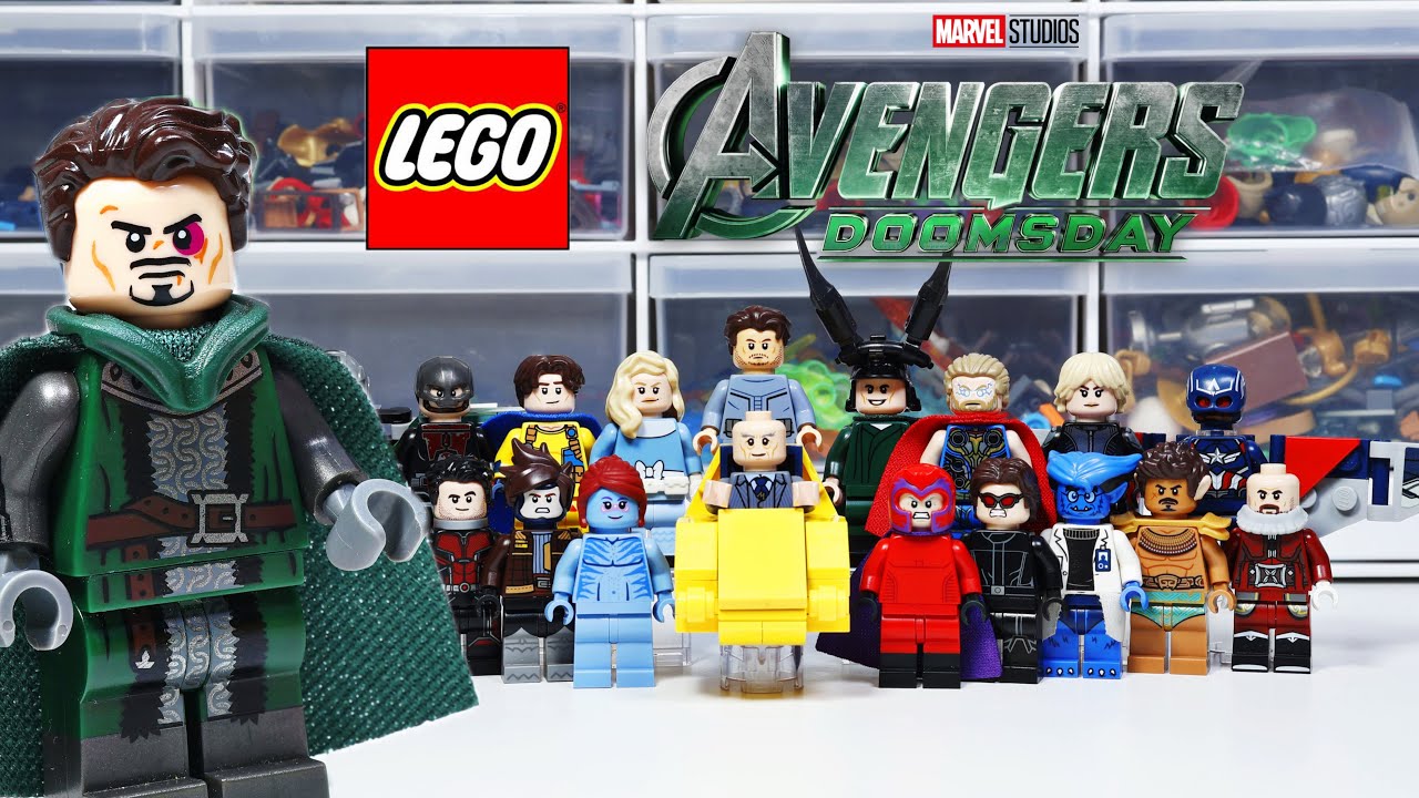 BUILDING LEGO AVENGERS DOOMSDAY CONFIRMED CHARACTERS!!! 🔥 - YouTube
